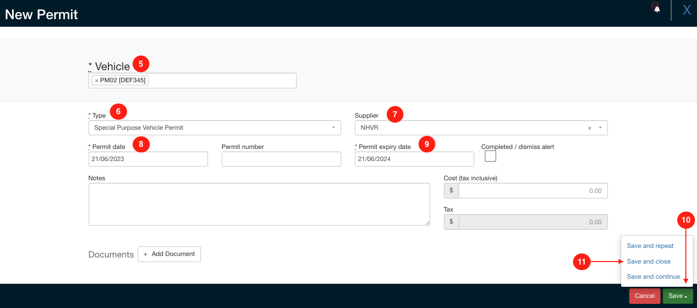 Permits – Support Central