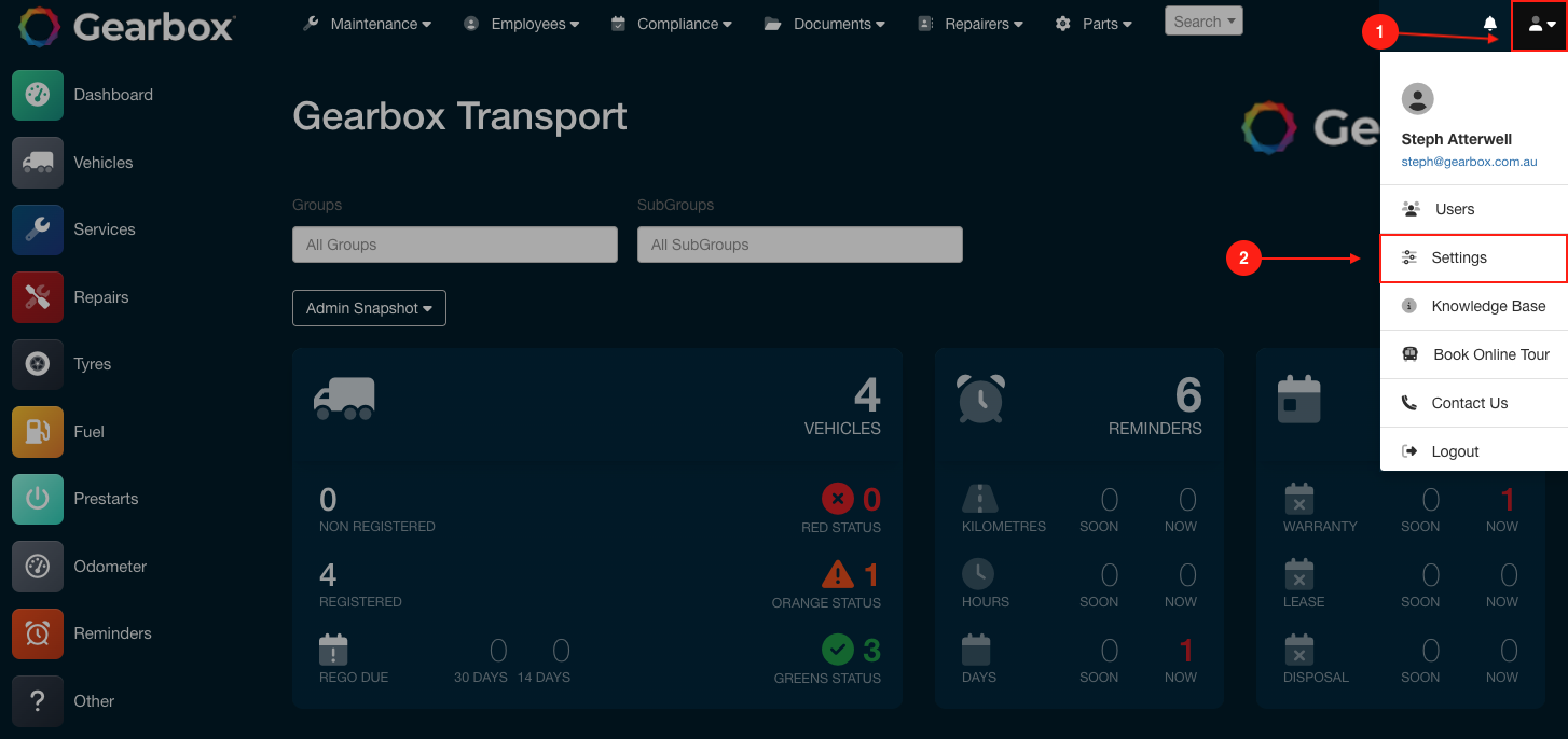 Load Sheet Interval – Support Central