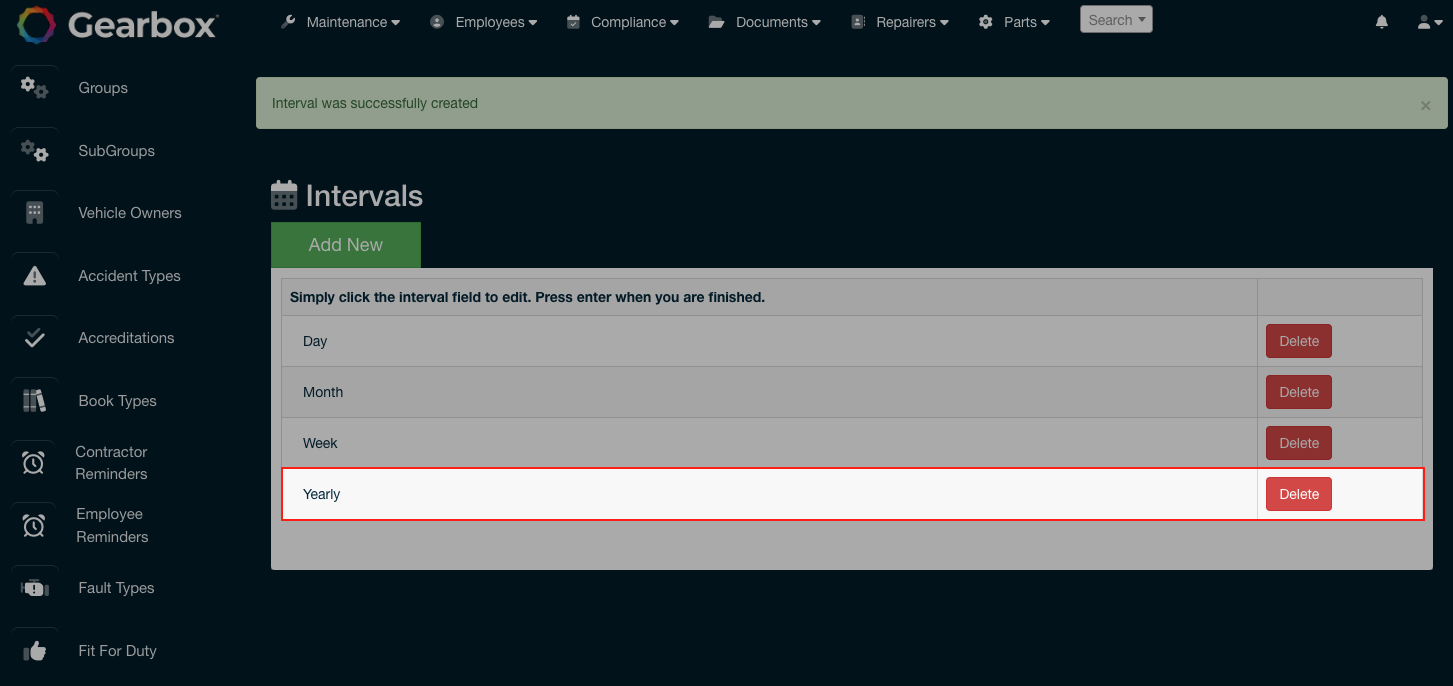 Load Sheet Interval – Support Central