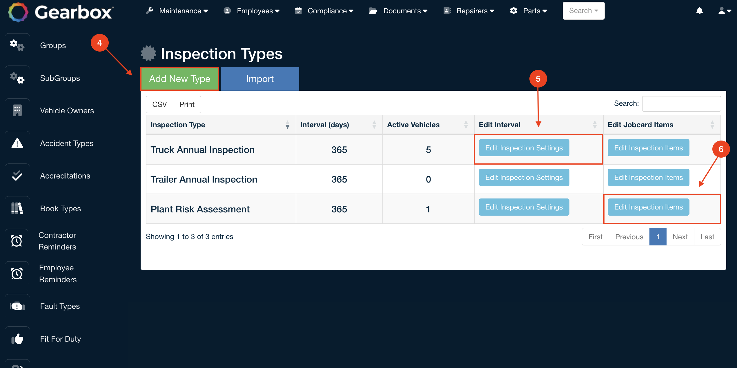 Inspections – Support Central