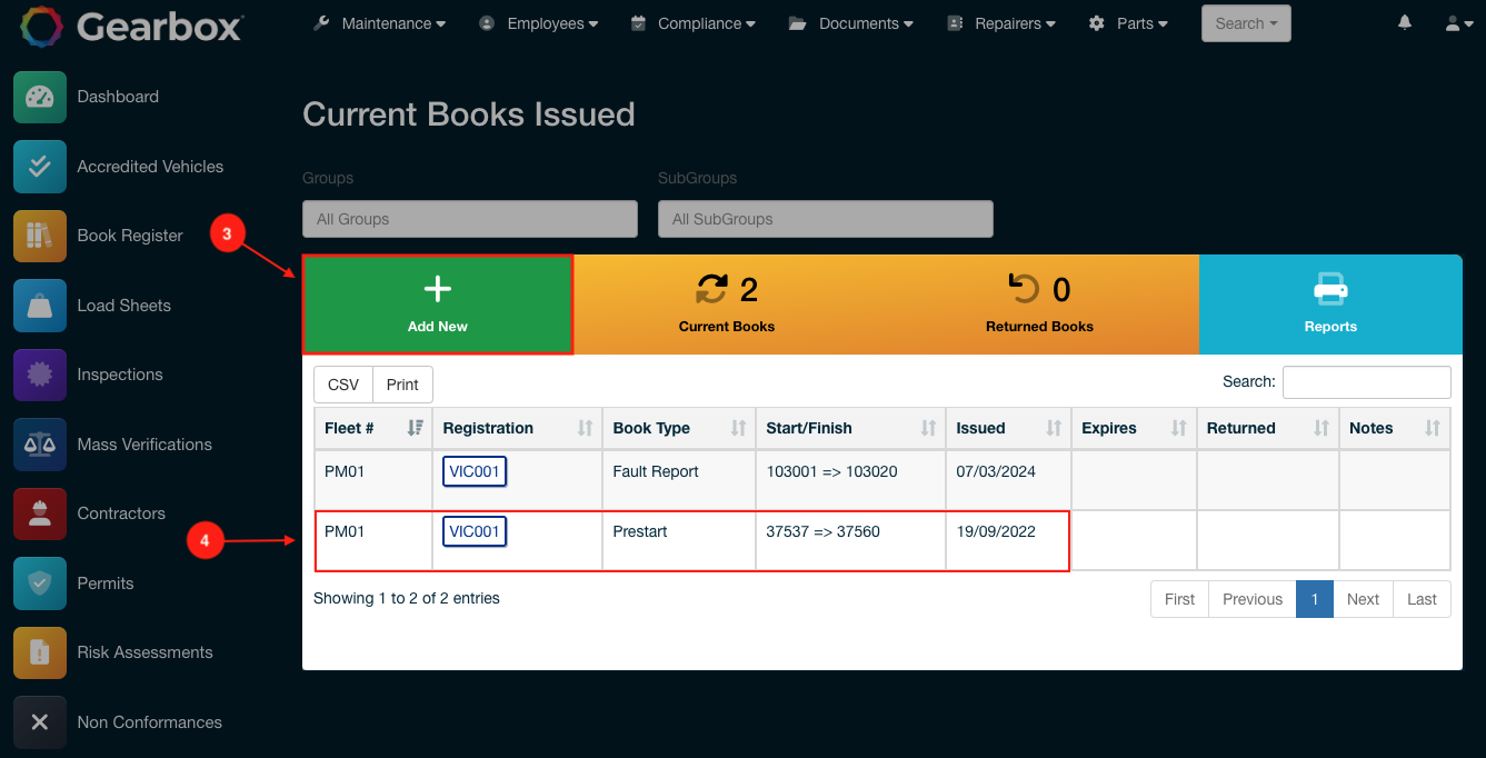 Books and Book Types – Support Central