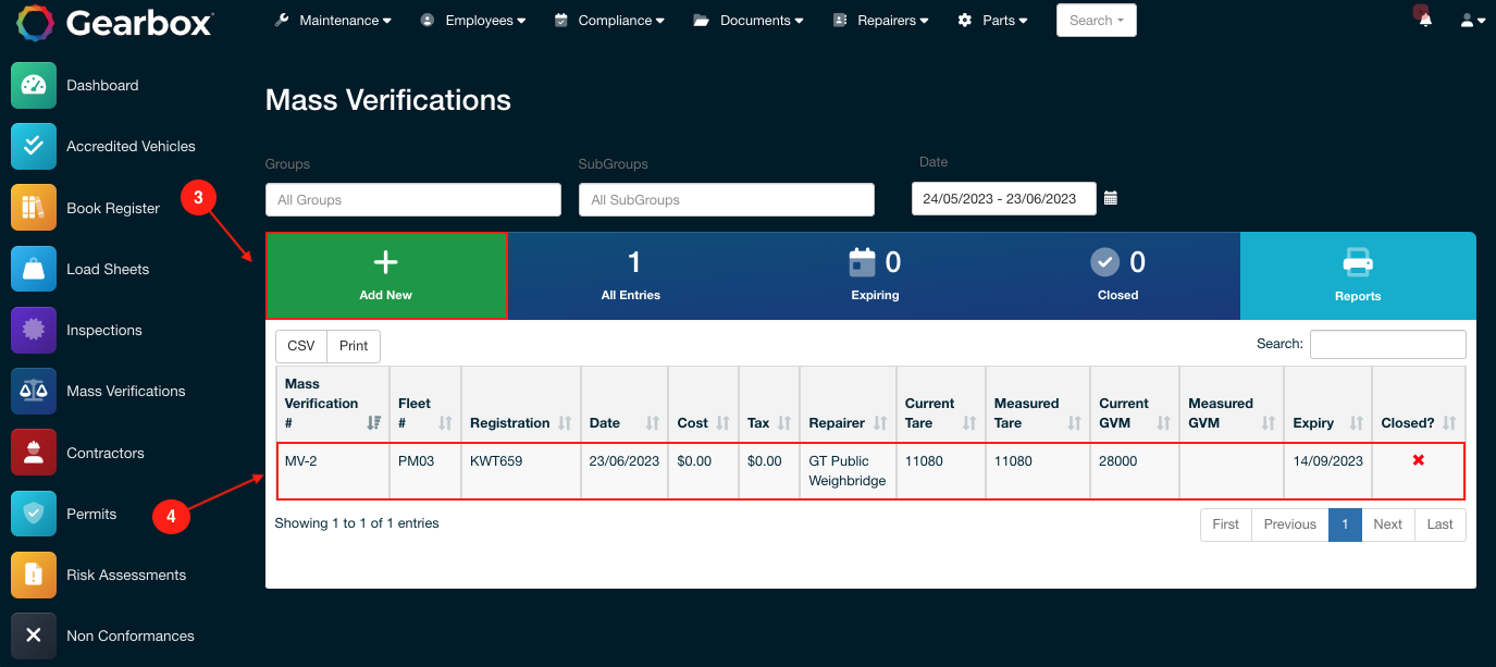 Mass Verifications – Support Central