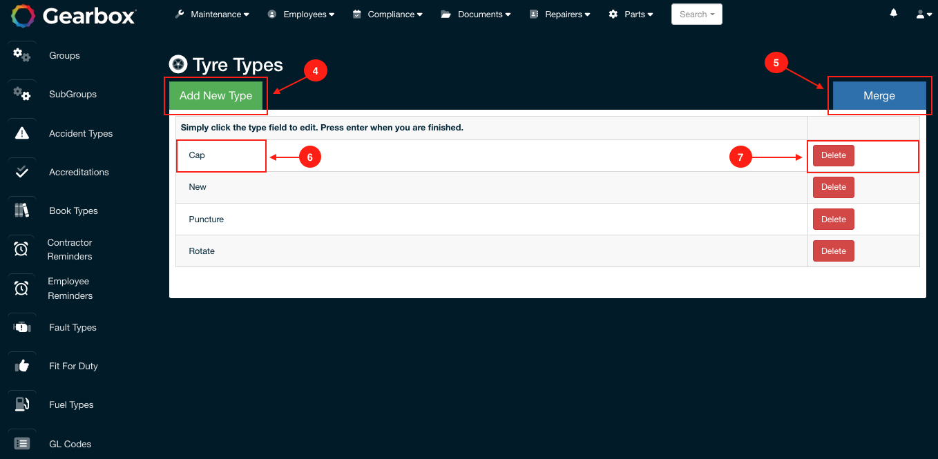 Tyre Types – Support Central