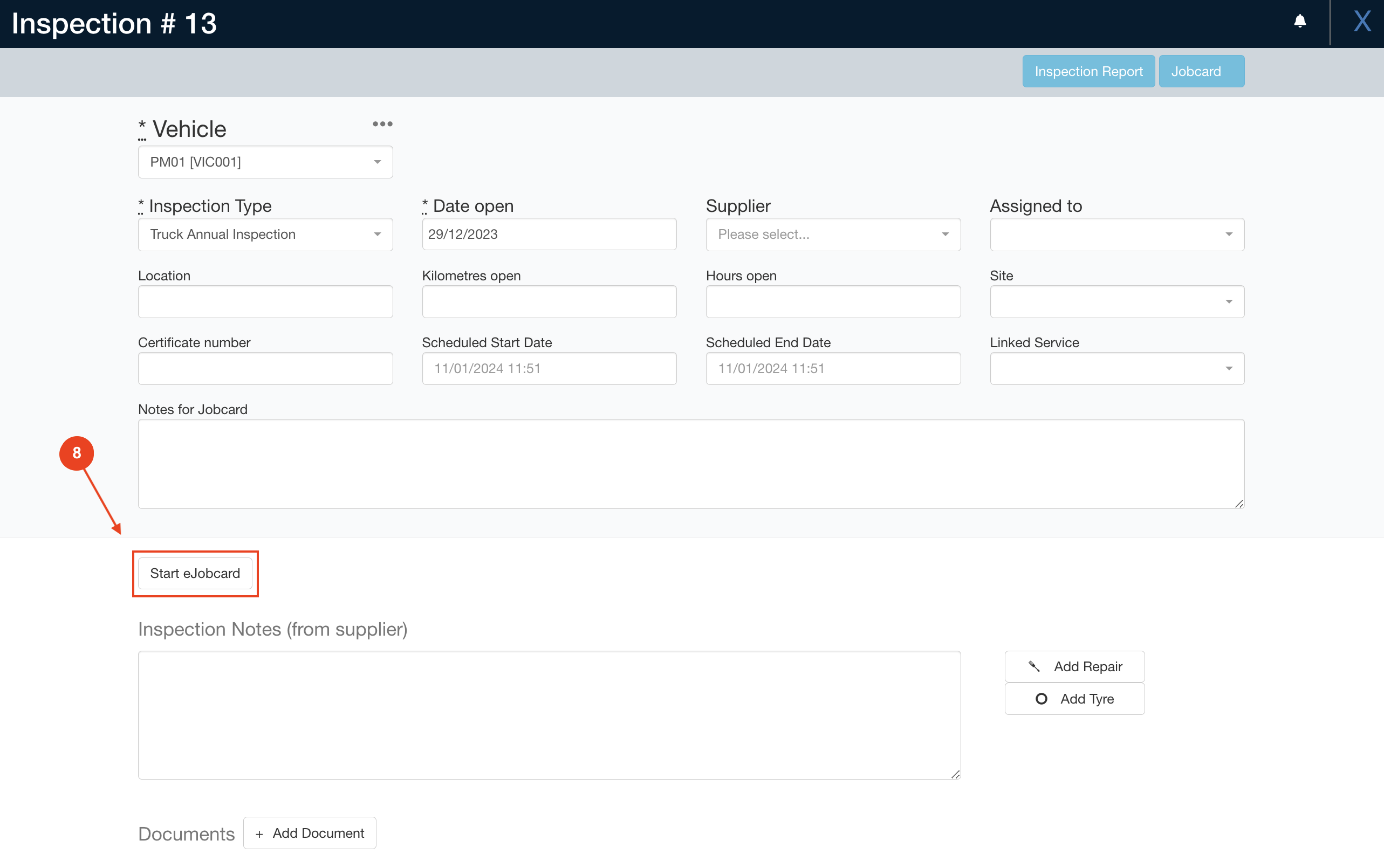 Inspections – Support Central