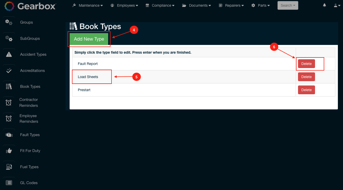 Books and Book Types – Support Central