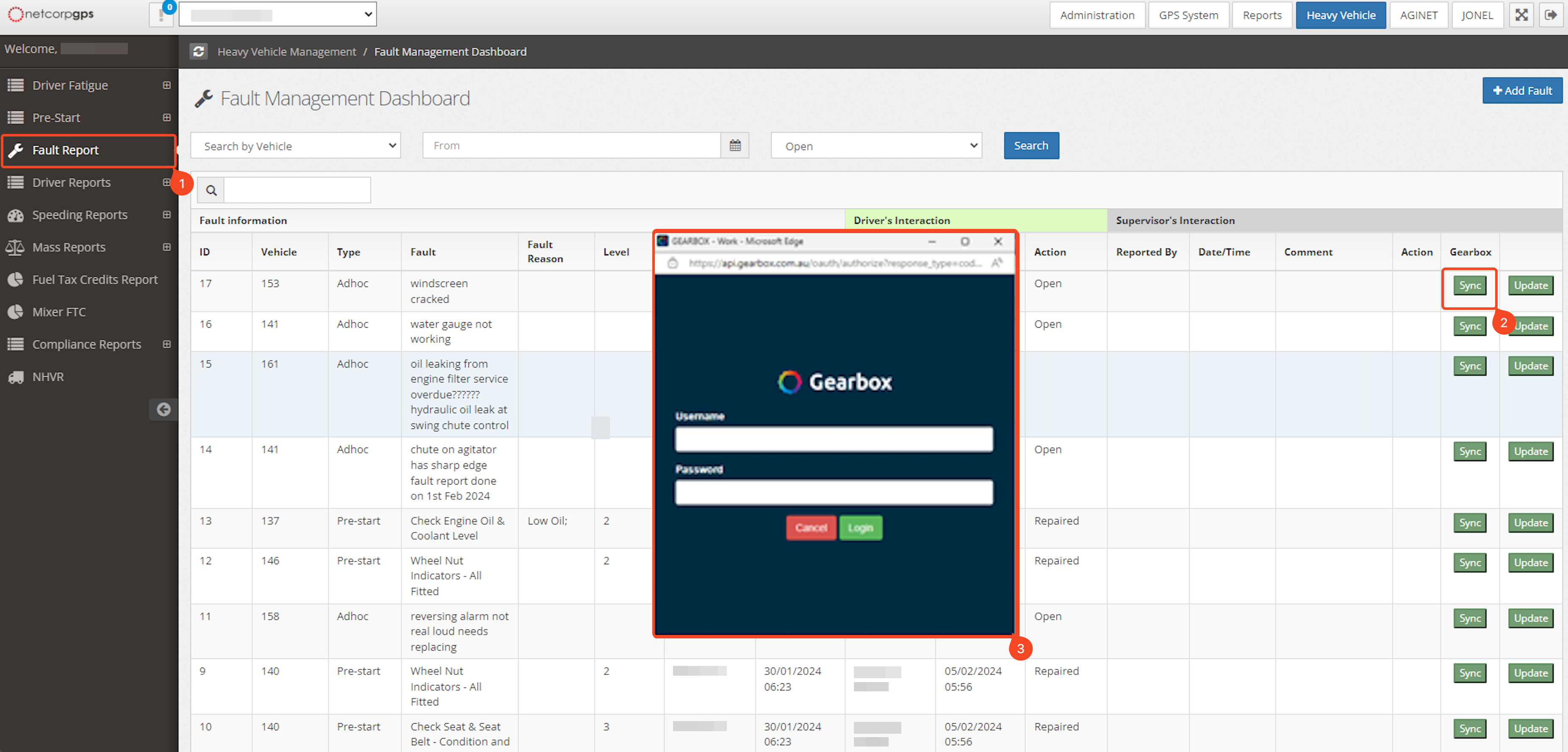 Netcorp Integration – Support Central