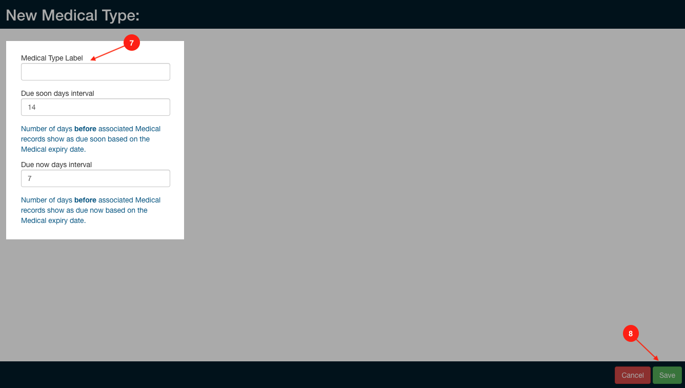 Medical Types – Support Central