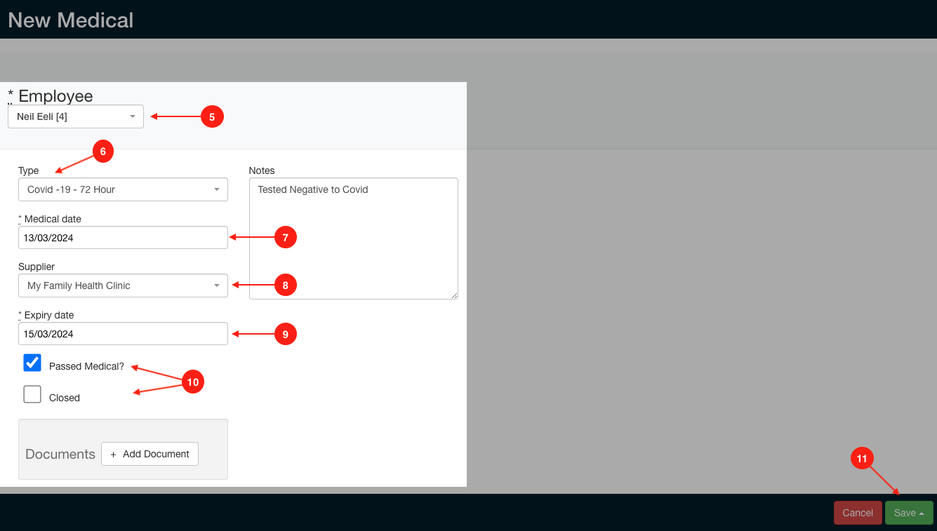 Medical Types – Support Central