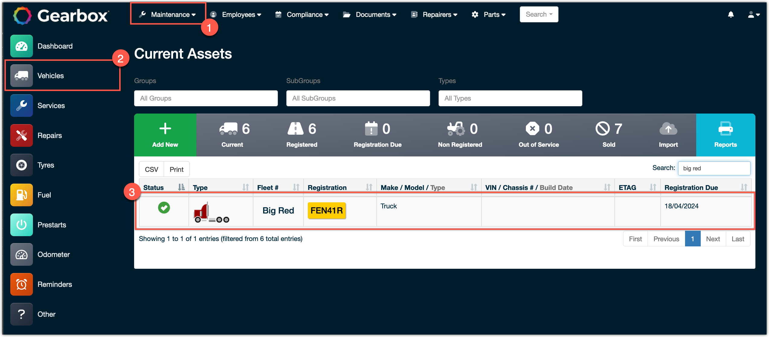 Vehicle Offset Configuration – Support Central