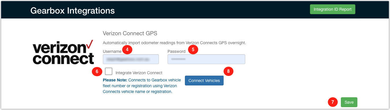 Verizon Connect integration – Support Central