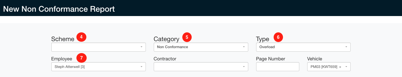 Non Conformance Reports (NCR) – Support Central