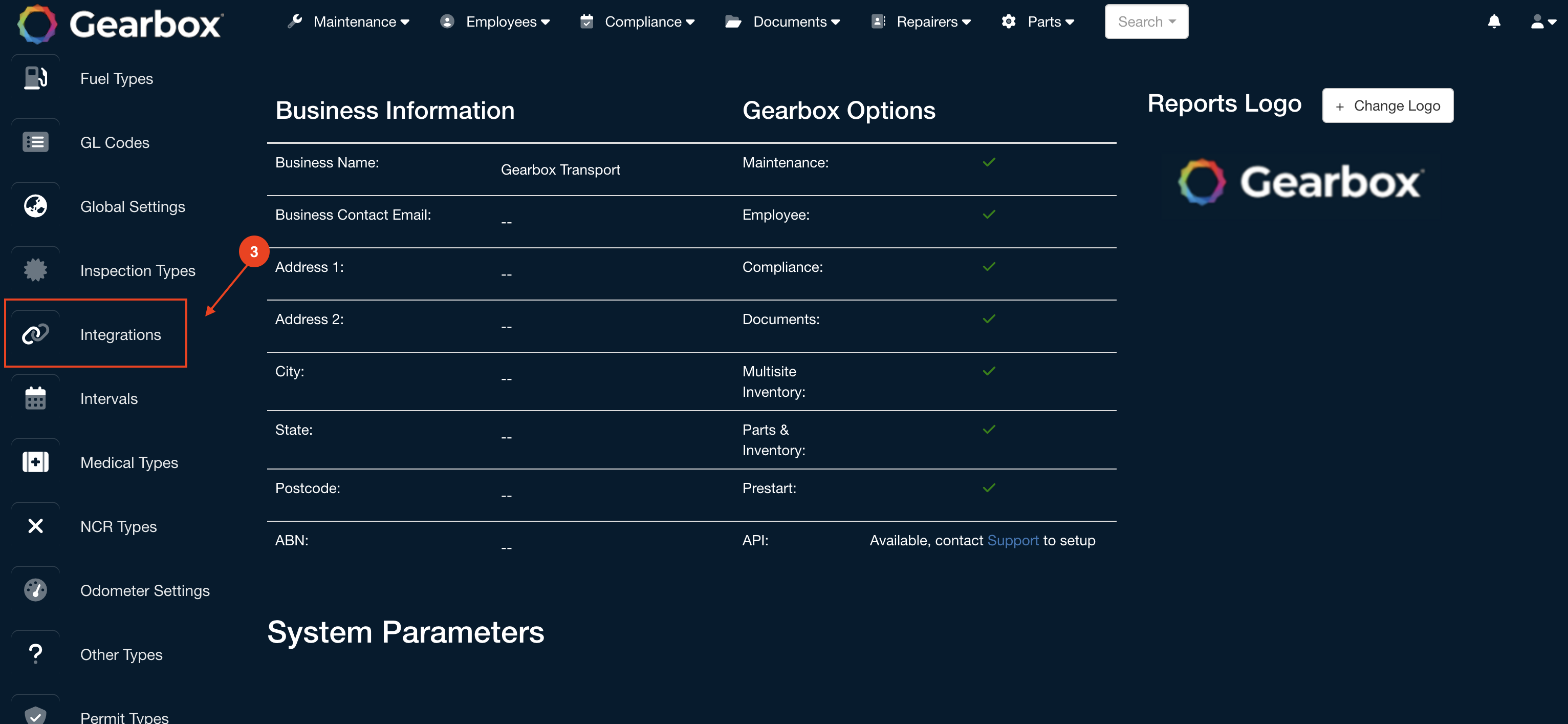 Prestart Group, Subgroup and Vehicle Type Filters – Support Central