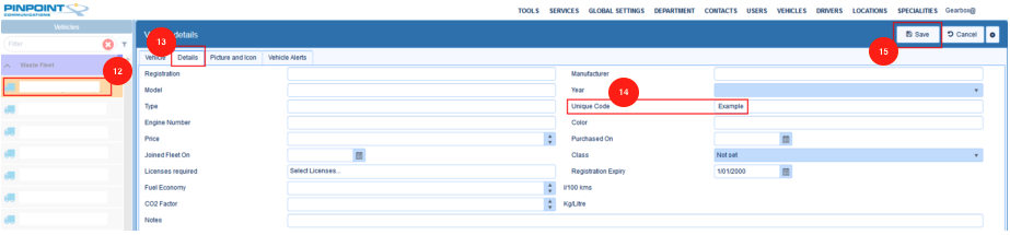 Pinpoint Communications (Netstar) Telematics Integration – Support Central