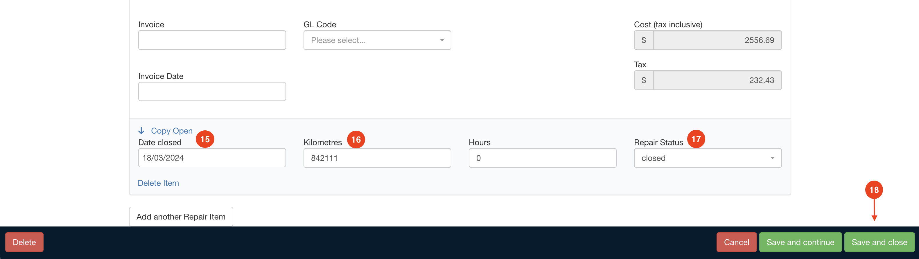 Repairs – Support Central