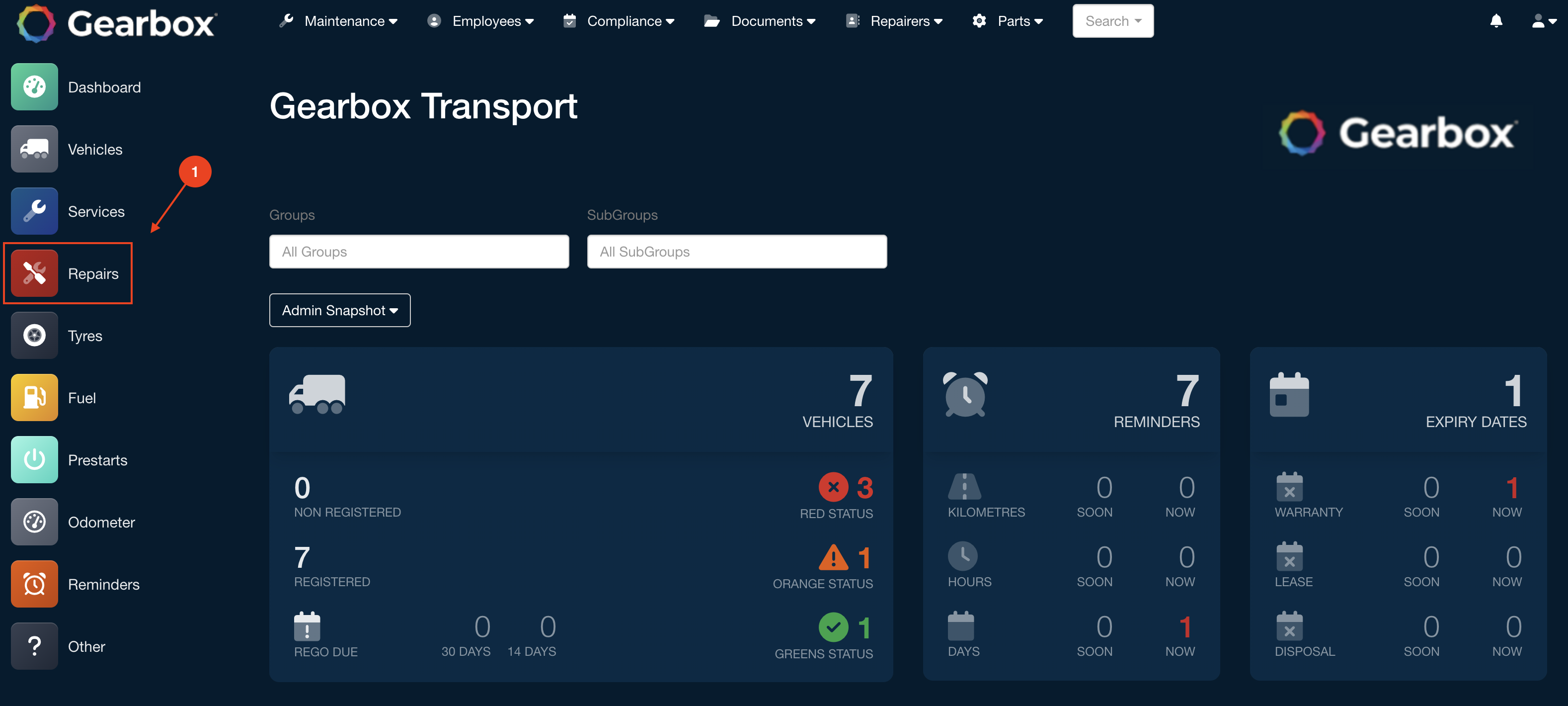 Repairs – Support Central