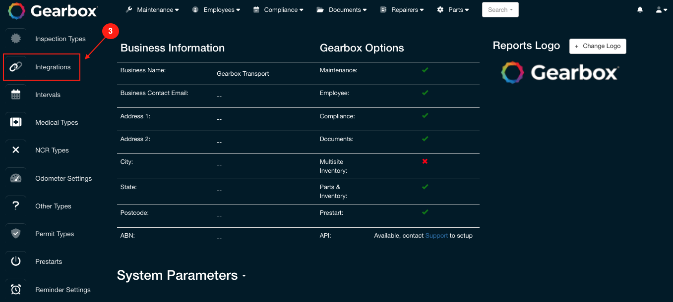 MTData API Integration – Support Central