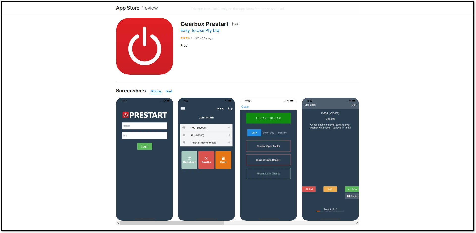 Downloading Prestart and Minimum Requirements – Support Central
