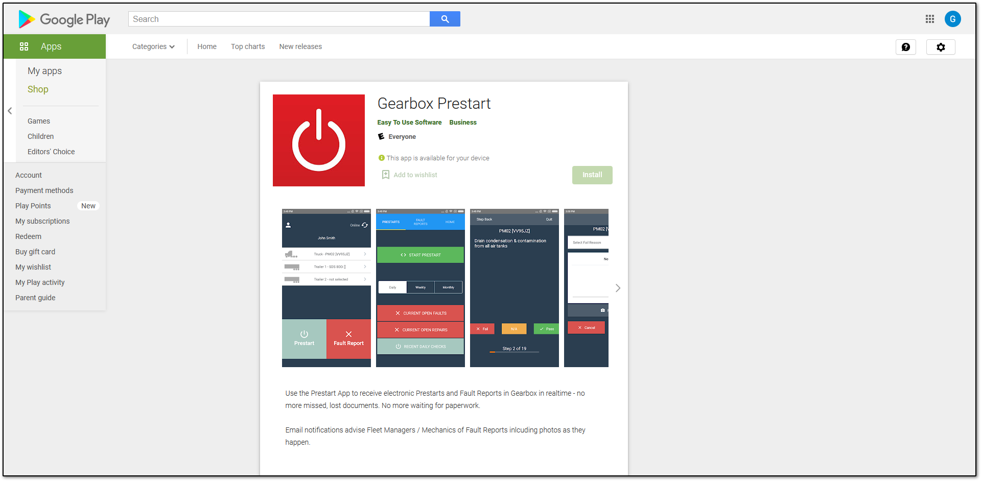 Downloading Prestart and Minimum Requirements – Support Central